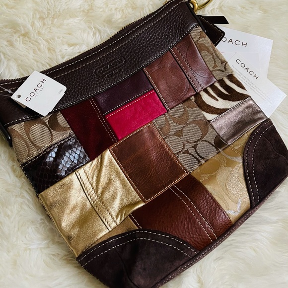 Coach | Bags | Coach Signature Boho Patchwork Bag | Poshmark